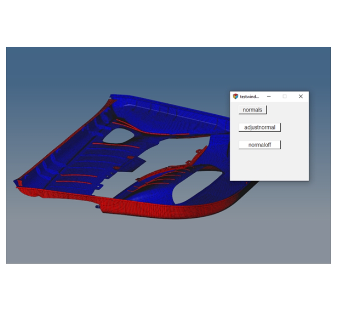 Correcting The Normals For Hypermesh File By Using The Tcl Skill Lync